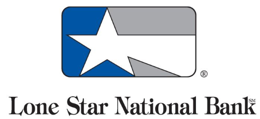Lone Star National Bank Logo Serving At The Lone Star National Bank